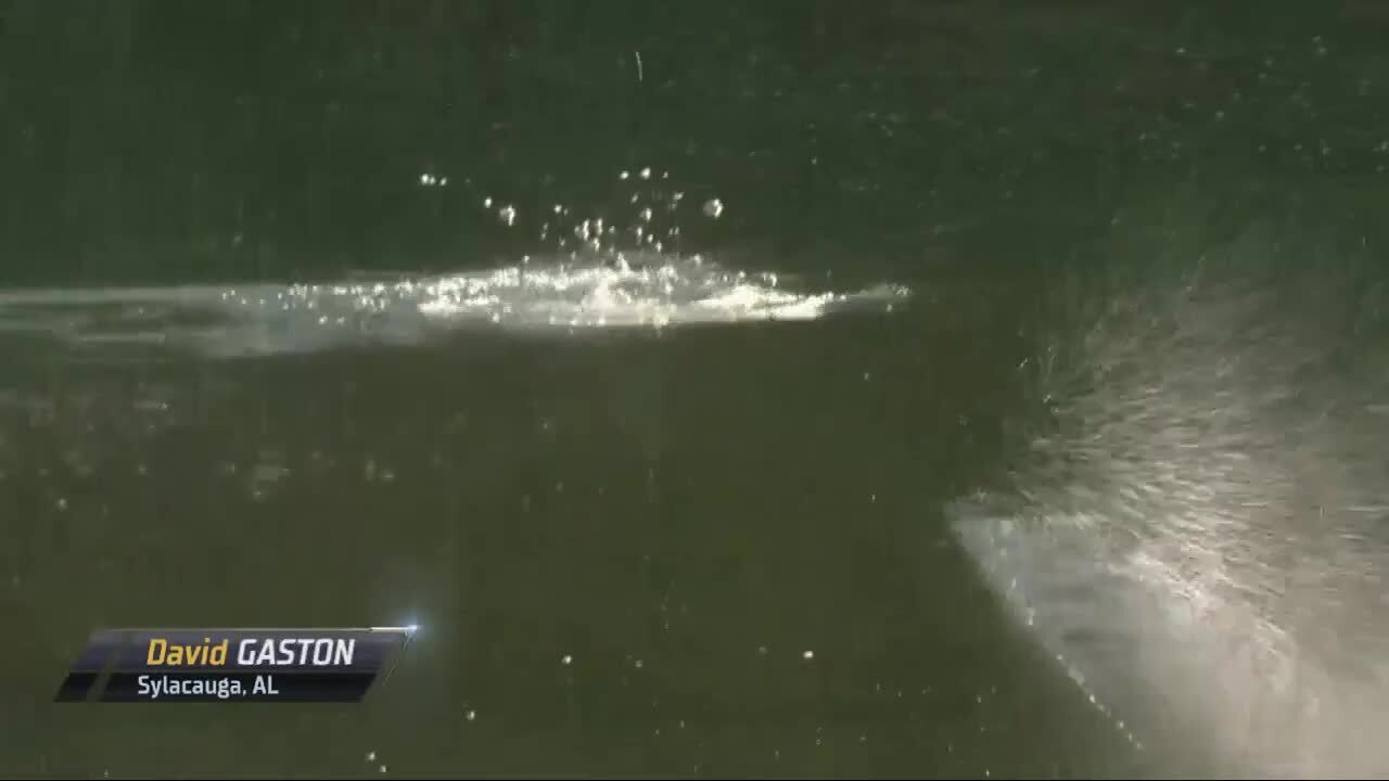 OPEN: Gaston with another topwater explosion - Bassmaster