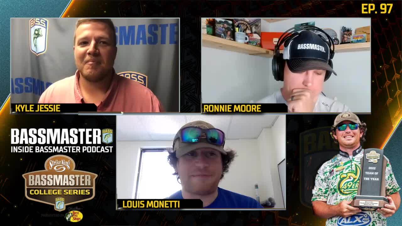 Podcast: College fishing's newest darling angler, Louis Monetti ...