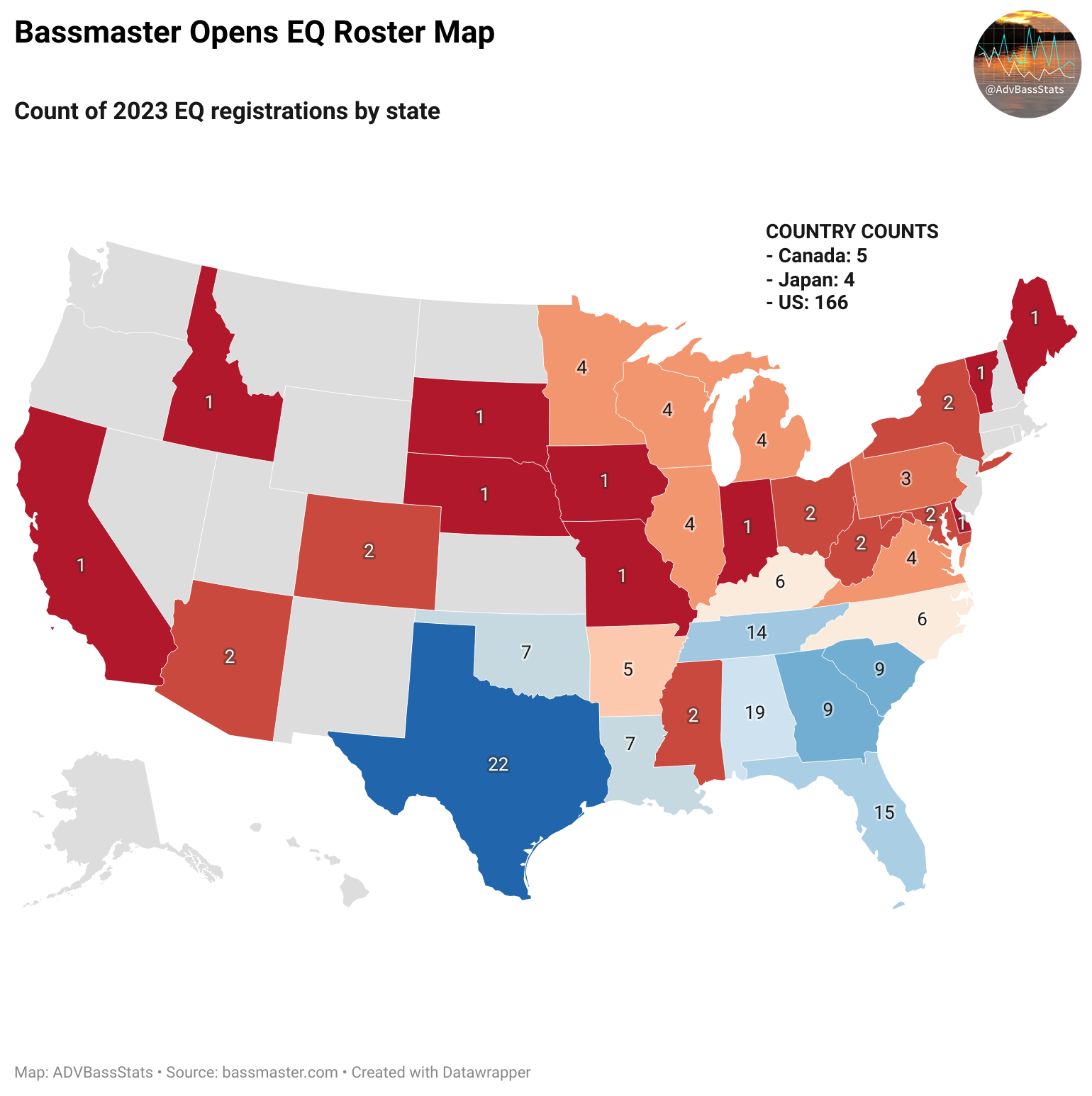 ADVBassStats: Opens EQ angler maps - Bassmaster