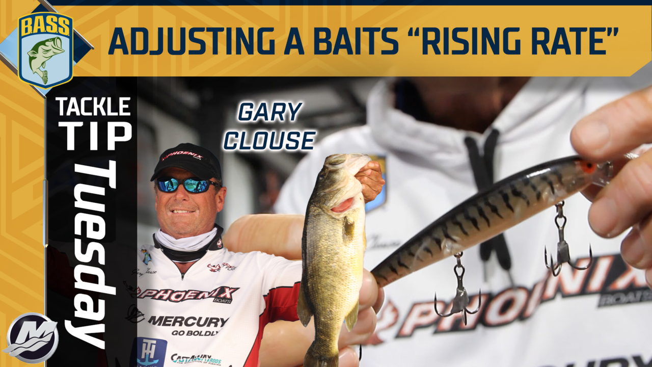 Tackle Tip Tuesday: How Gary Clouse adjusts the rising rate of baits ...
