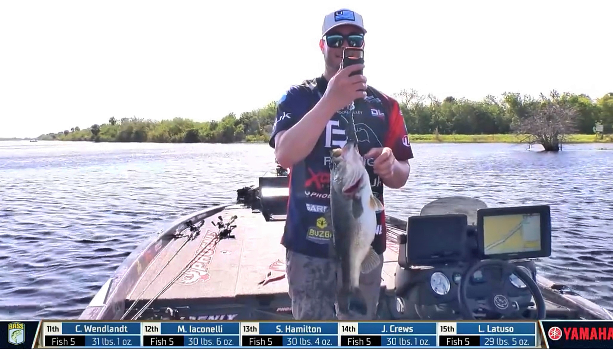 Rivet with a big cull - Bassmaster