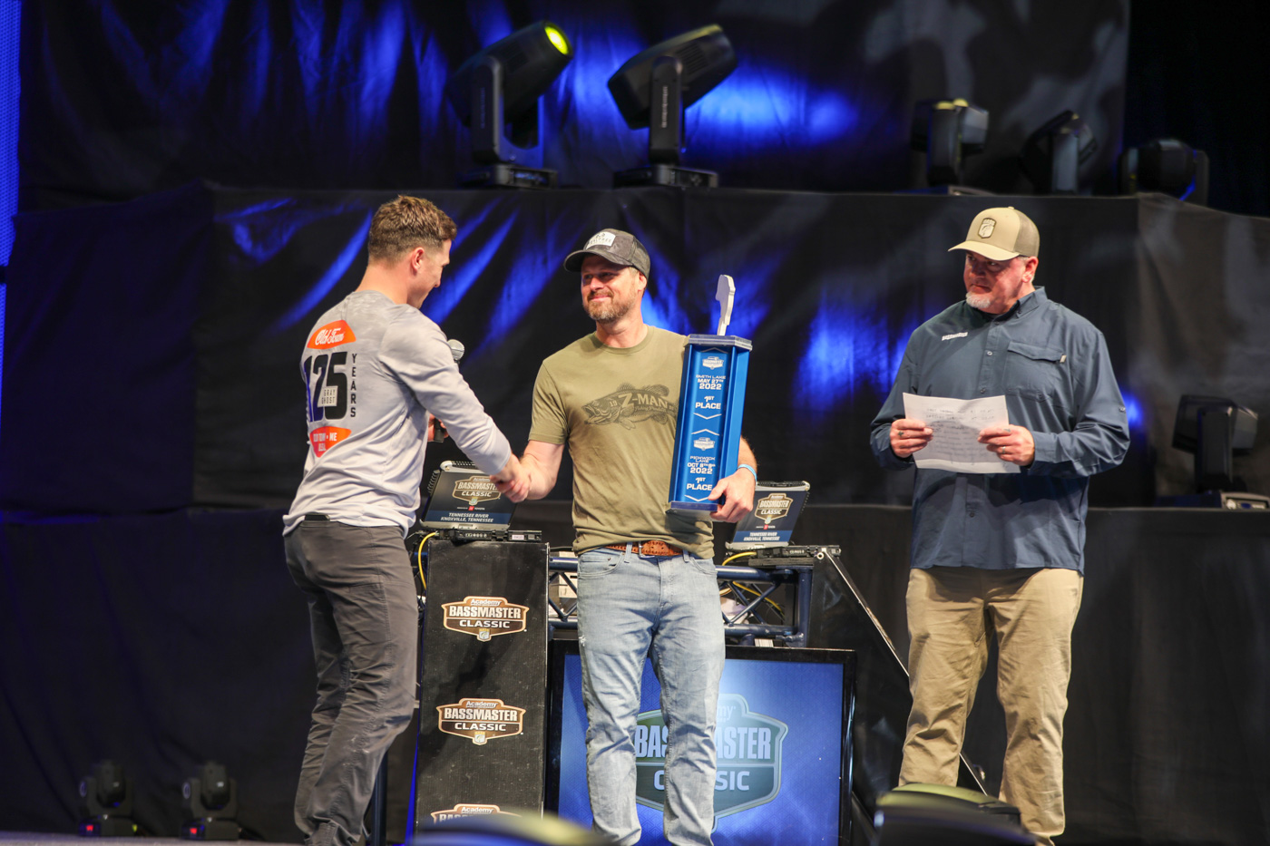 Kayak Series Championship award ceremony - Bassmaster