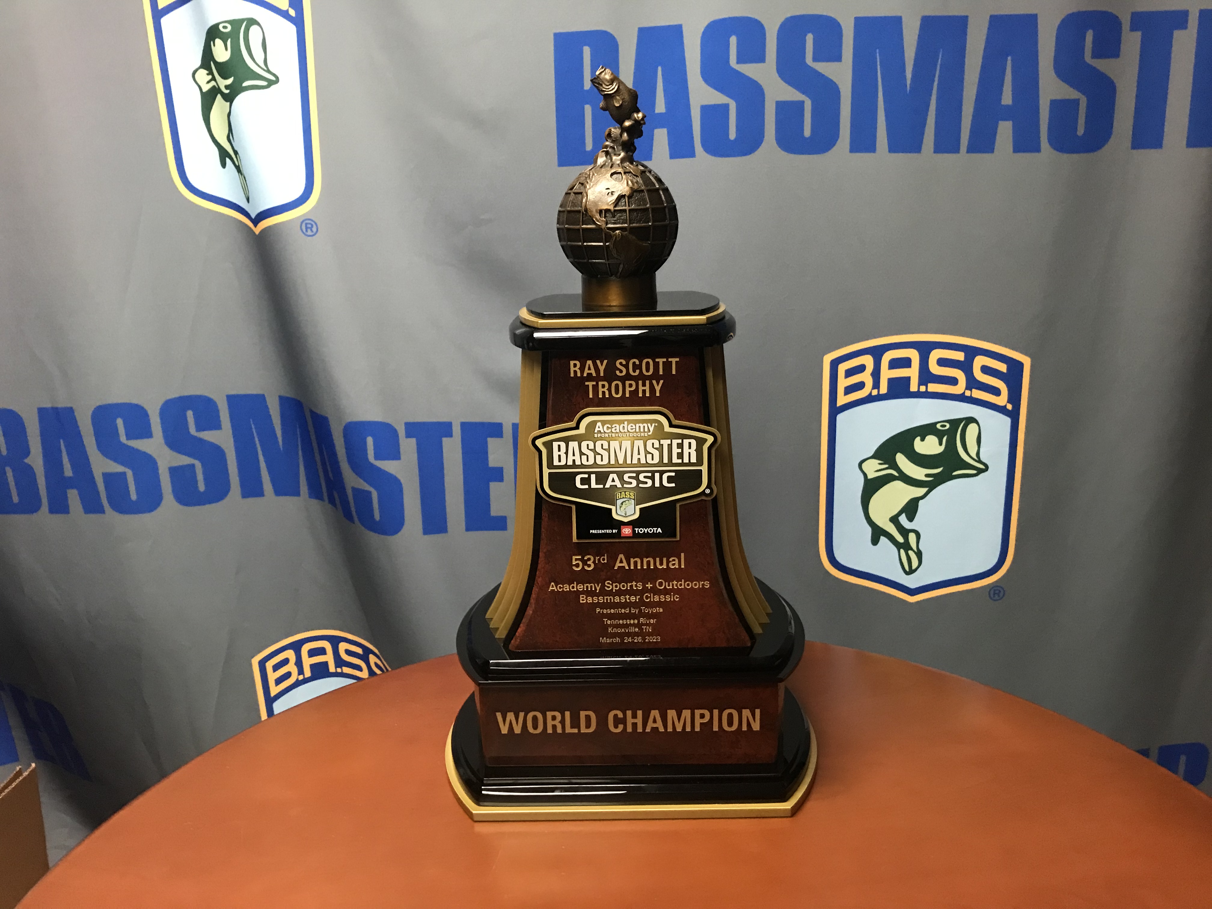 Classic trophies through the years - Bassmaster