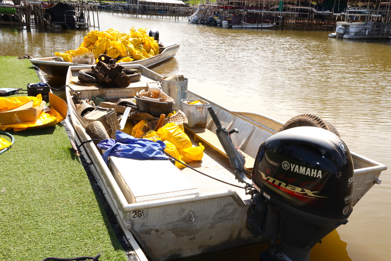 6,000 pounds of trash removed from Bassmaster Classic waters - Bassmaster