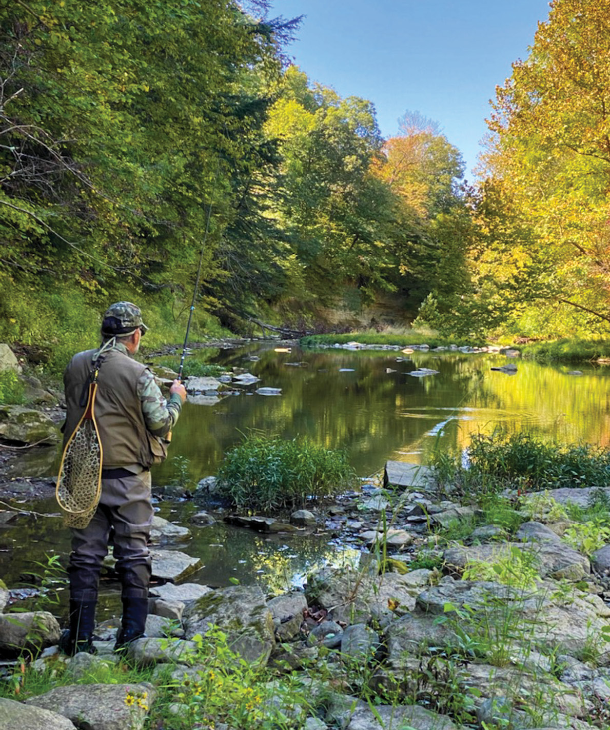 Wading for stream smallmouth - Bassmaster