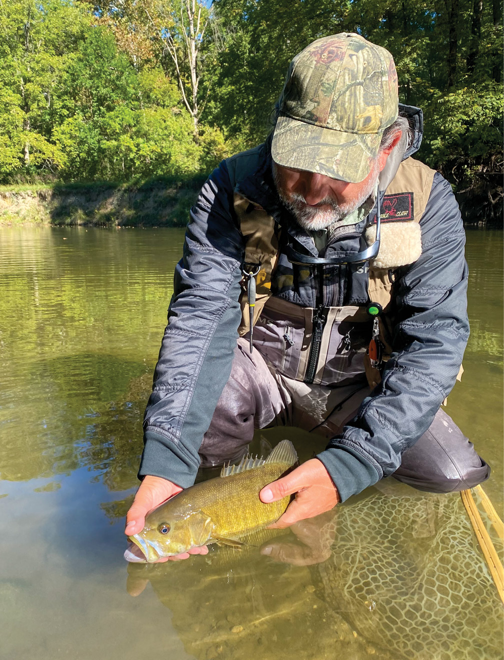 Wading for stream smallmouth - Bassmaster
