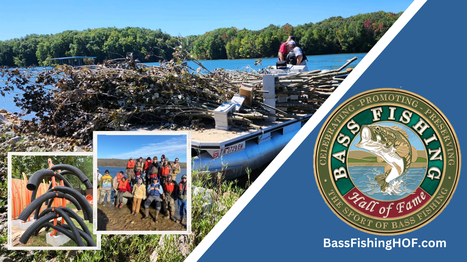 Bass Fishing Hall of Fame awards conservation grants - Bassmaster