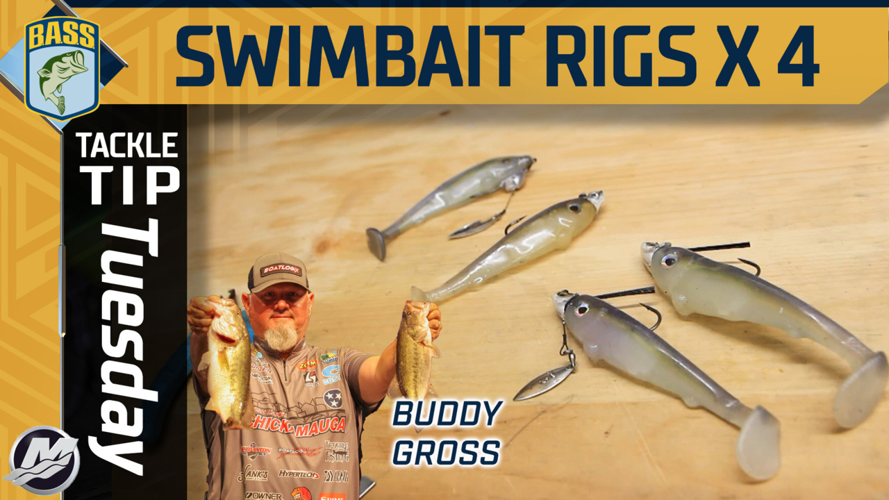 Tackle Tip Tuesday: Rigging swimbaits for summer success with Gross ...