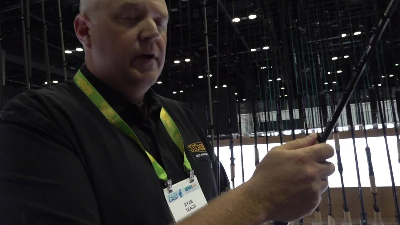 St. Croix Mojo displays TRIGON Rods - Bassmaster