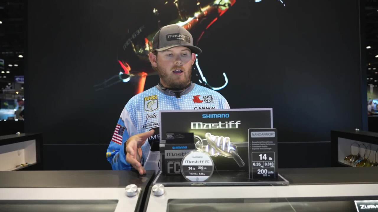 Jake Maddux on the new Shimano Mastiff FC line - Bassmaster