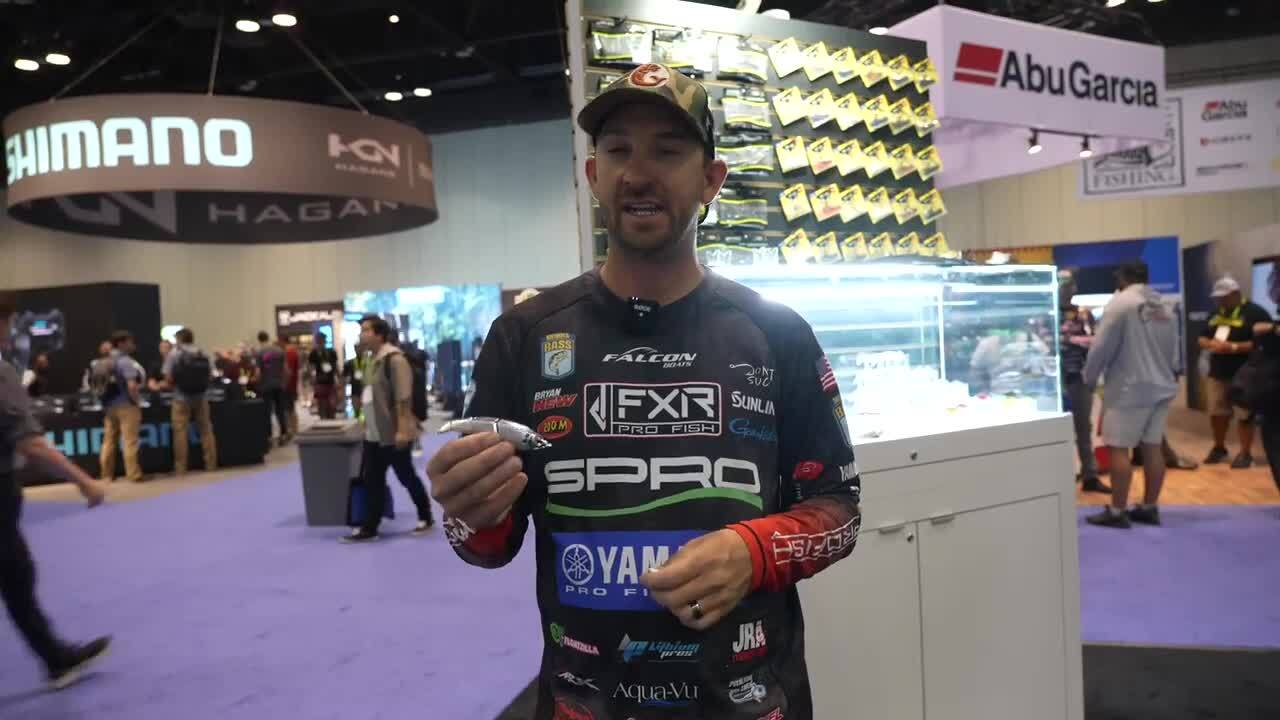 Bryan New showcases new Spro products at ICAST - Bassmaster