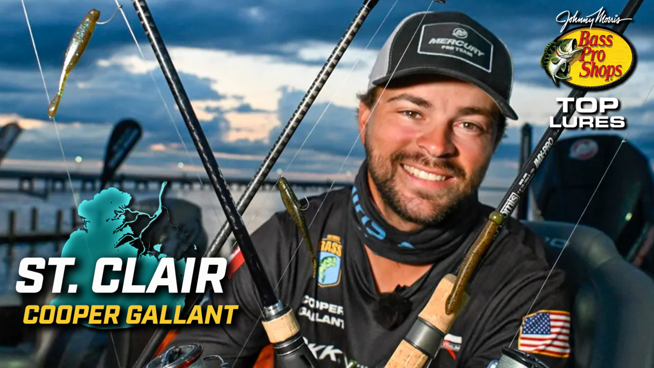 Bass Pro Shops Top Lures - Cooper Gallant at Lake St. Clair - Bassmaster