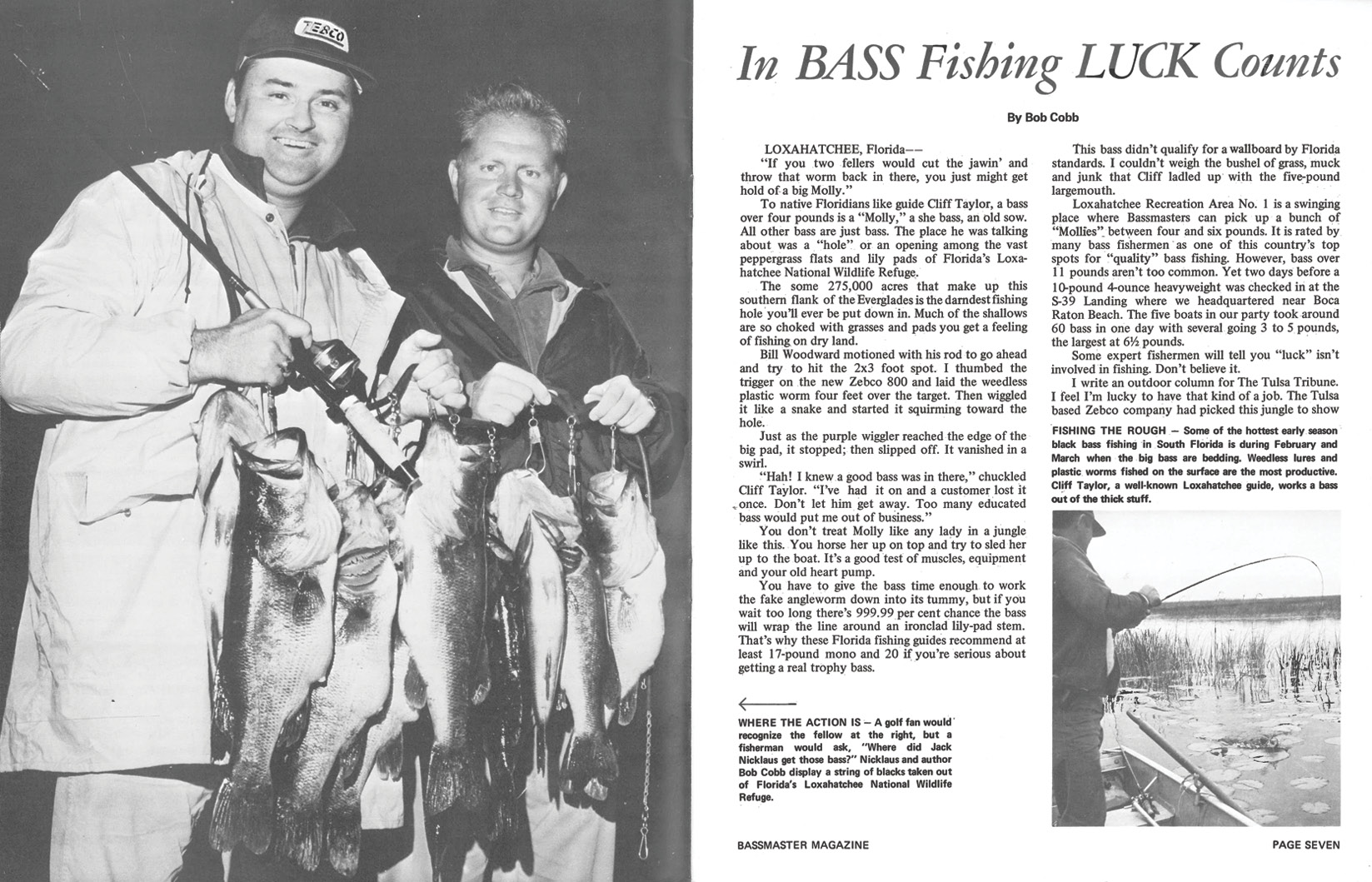 From a pickle box - Bassmaster