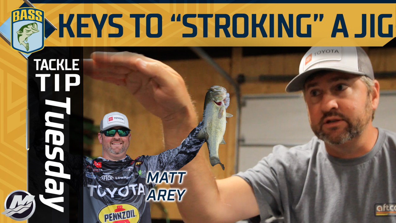 Tackle Tip Tuesday: Keys to 'stroking' a jig for big bass - Bassmaster