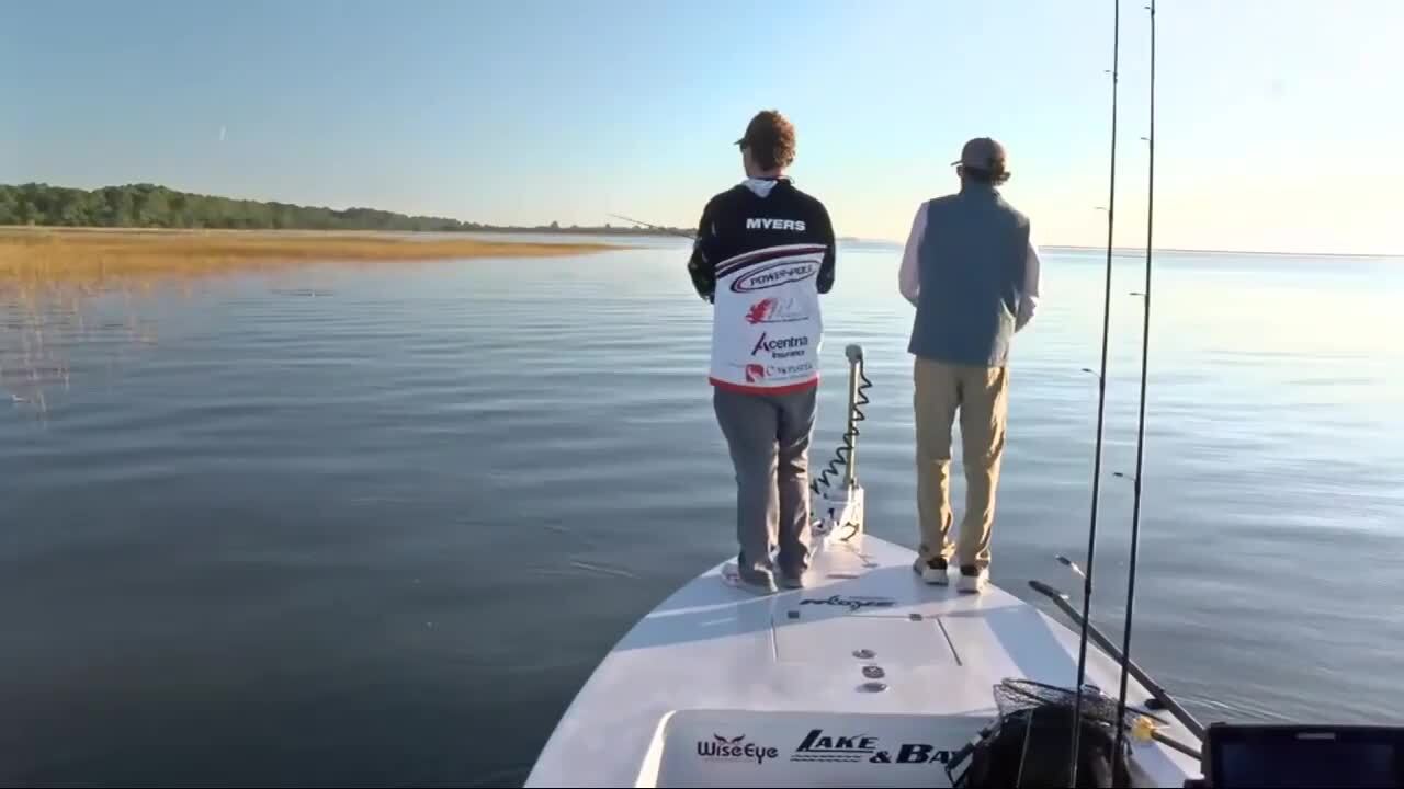 Chivas/Myers catch the perfect Redfish - Bassmaster