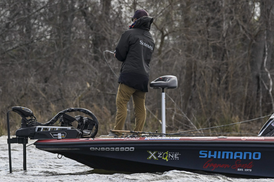 Day 3 with Gallant, Patrick - Bassmaster