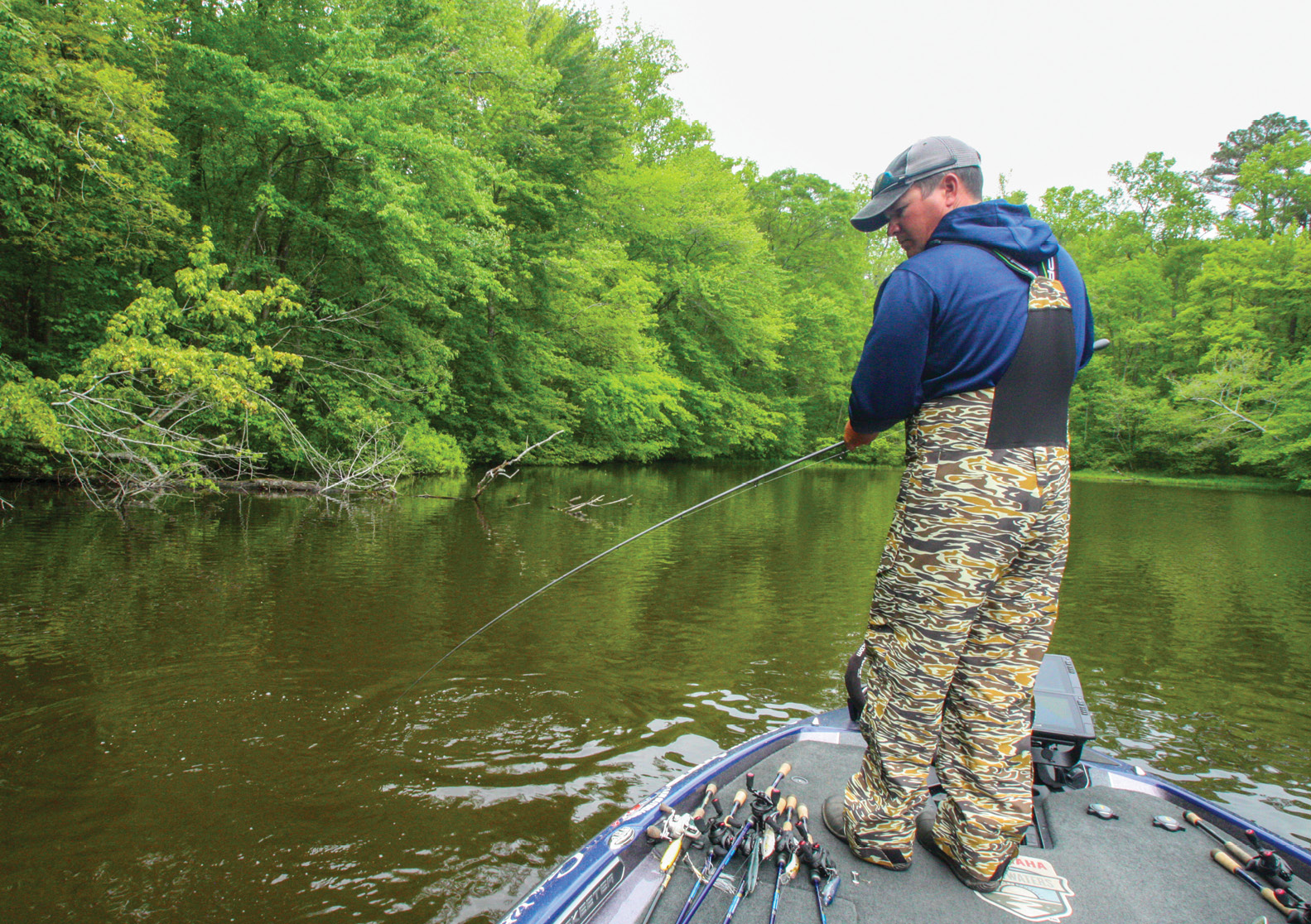 Day on the lake: Derek Hudnall - Bassmaster