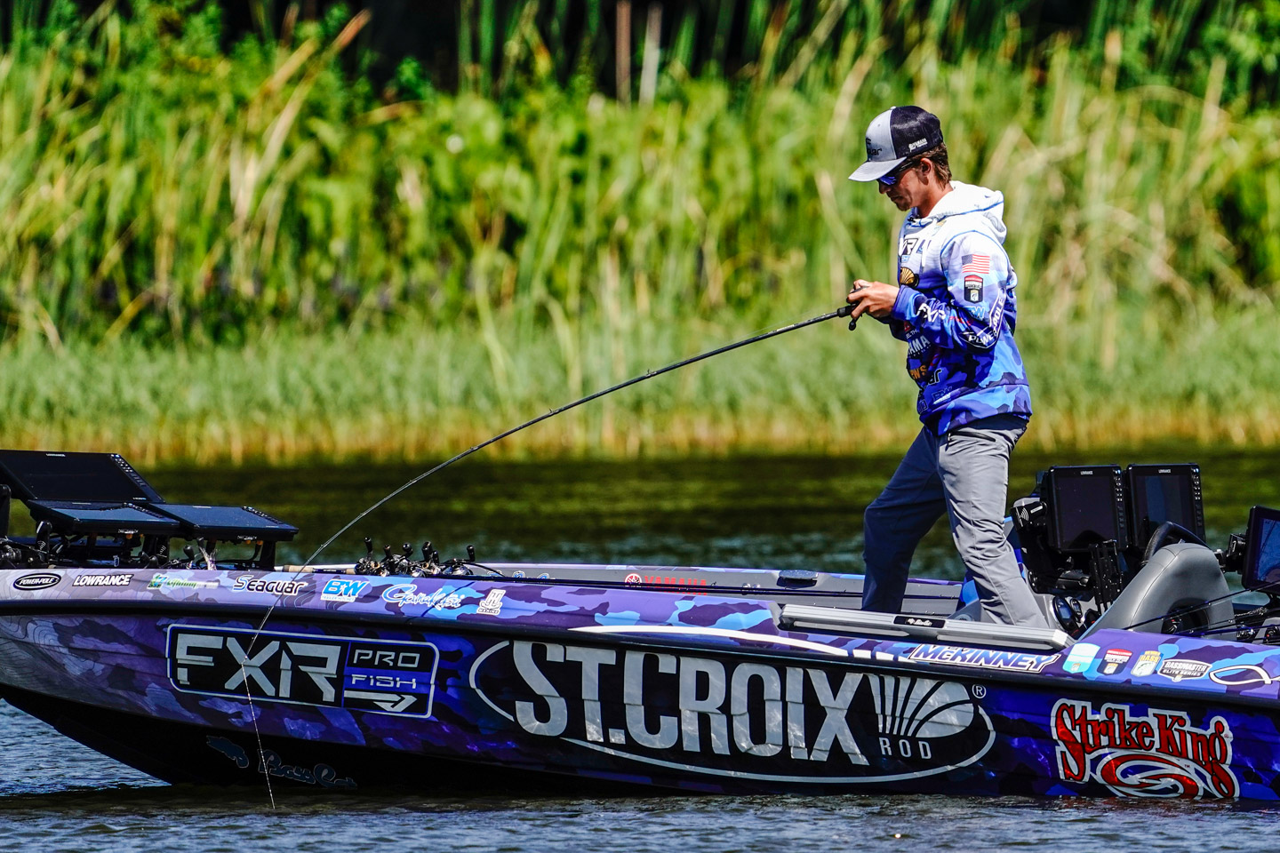 McKinney's mega Day 1 at Harris Chain - Bassmaster