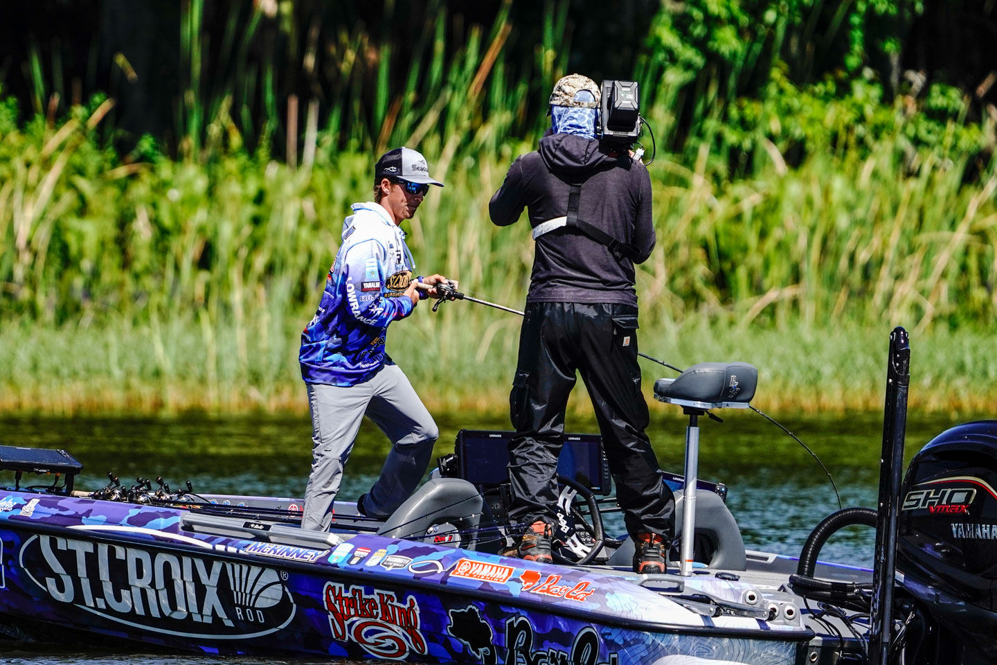 McKinney's mega Day 1 at Harris Chain - Bassmaster