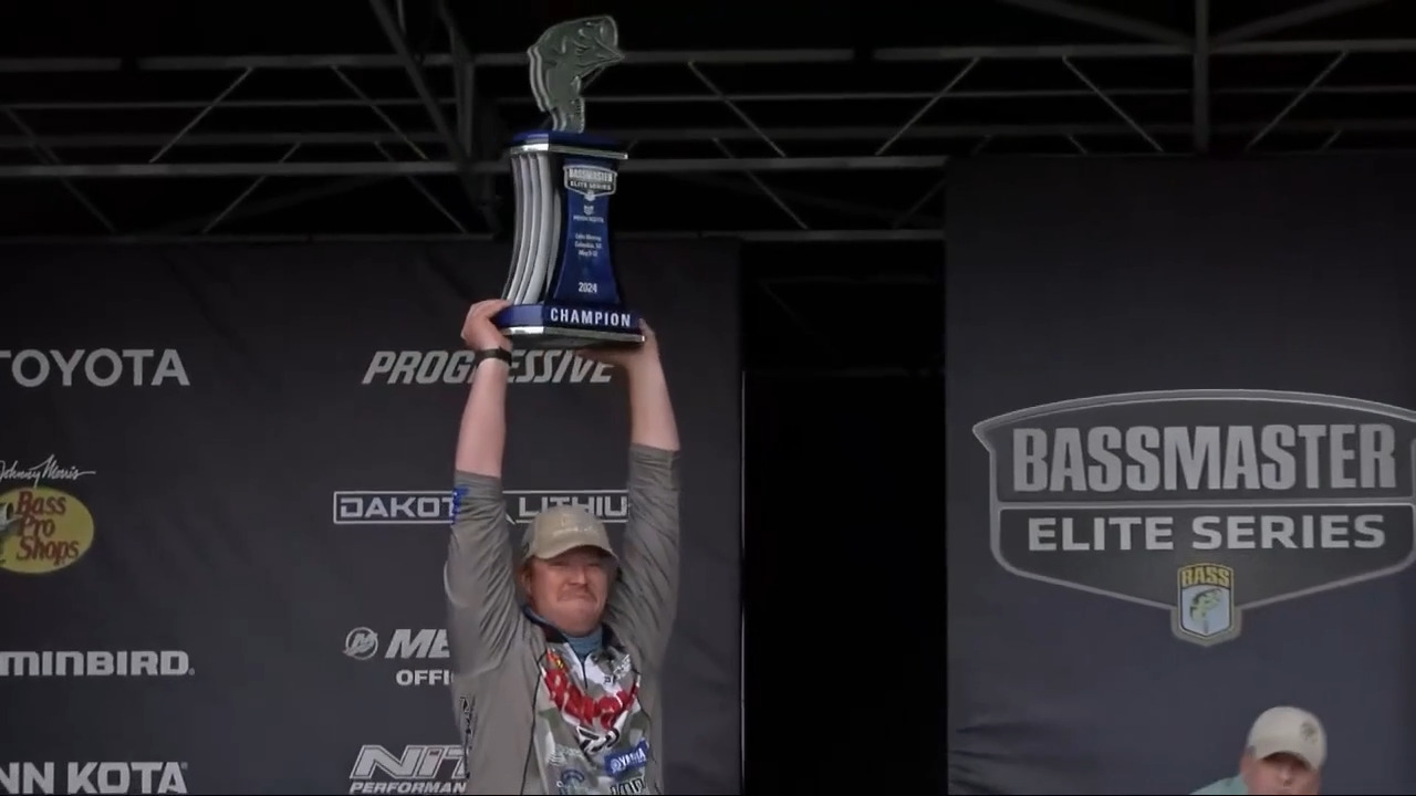 Patrick Walters wins the 2024 Bassmaster Elite at Lake Murray with 93 ...