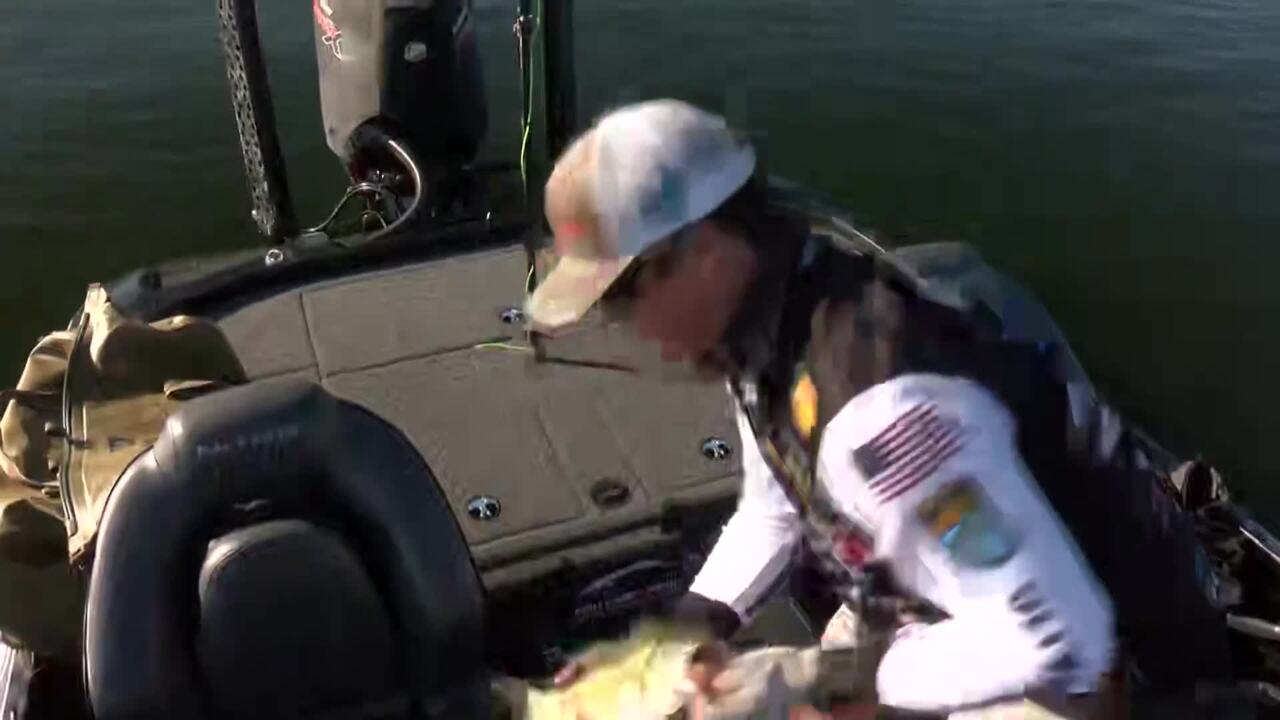 Perfect cast results in good fish for Will Davis Jr. - Bassmaster