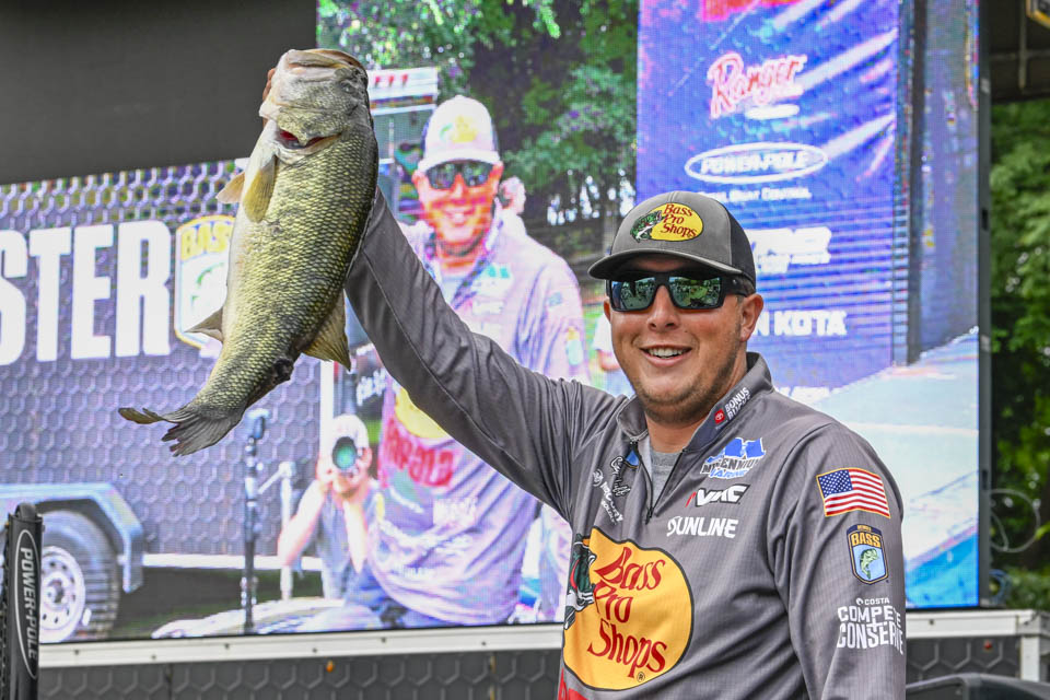 Daily Limit: Cody Huff showing almost all the right stuff - Bassmaster