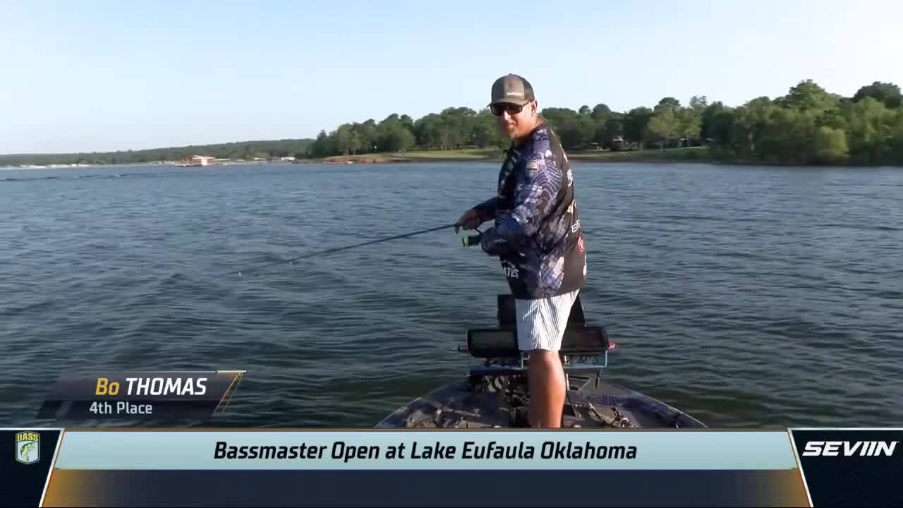 Bo Thomas fishing free and happy on Championship Saturday - Bassmaster