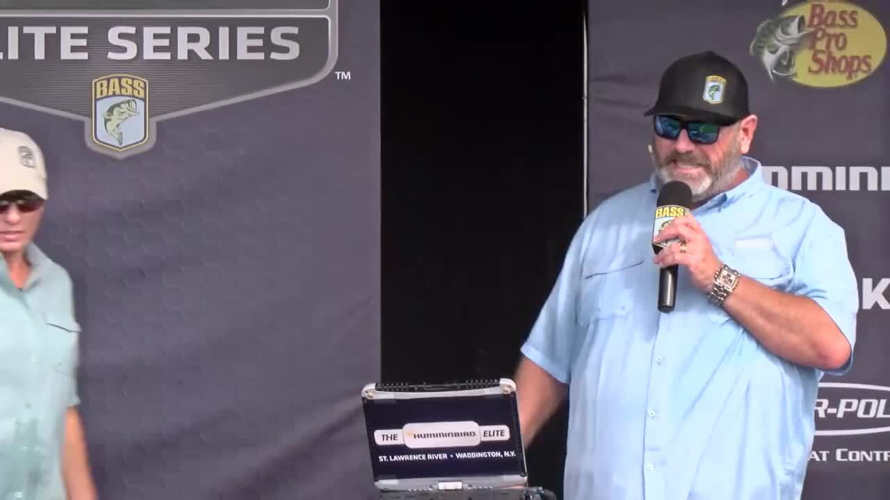 Robert Gee leads Day 3 of Bassmaster Elite at St. Lawrence River with ...