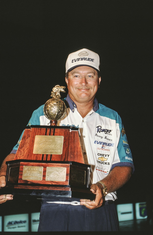 The Cast: Denny Brauer through the years - Bassmaster