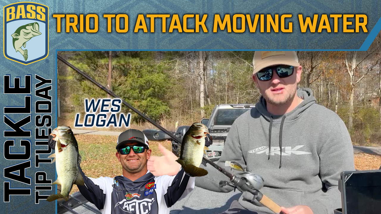 Tackle Tip Tuesday: Three baits to fish around current - Bassmaster