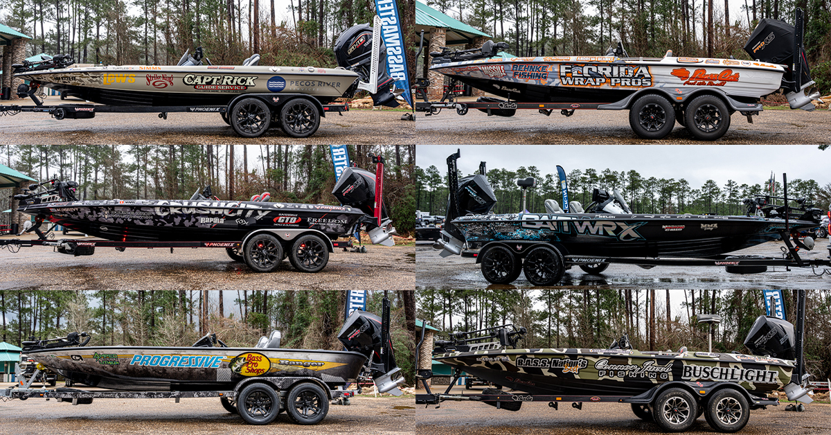 2025 Opens Division 2 boats - Bassmaster