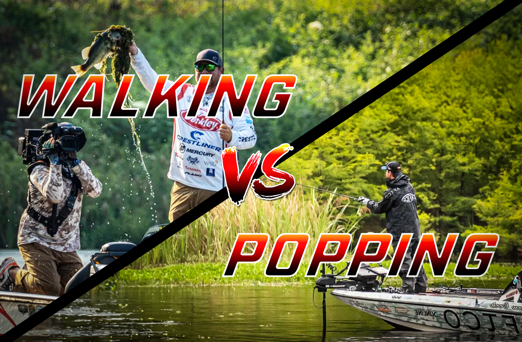 The DeBAIT: Walking vs. popping frog - Bassmaster