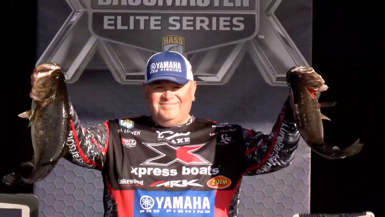 Elite: Bill Lowen takes the Day 2 lead at St. Johns River - Bassmaster