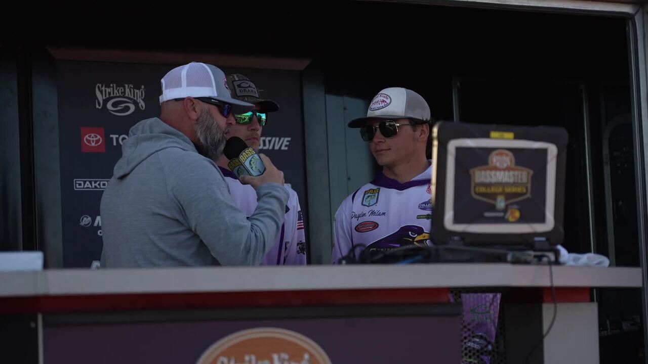 Daylon Milam and James Dubose of University of Montevallo take the ...