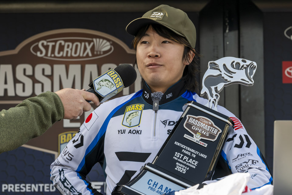 Opens profile: Aoki’s blazing season - Bassmaster