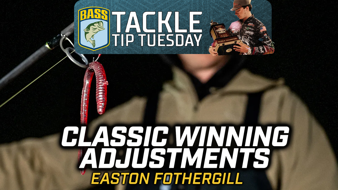 Tackle Tip Tuesday: Key adjustments lead Fothergill to Classic title ...