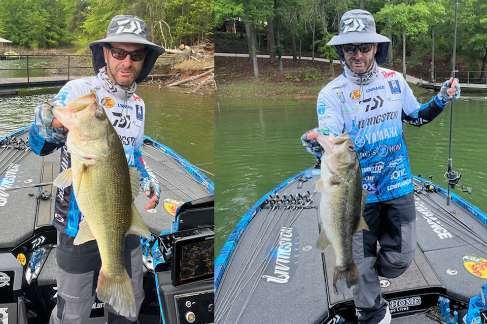 Howell on a roll at Hartwell - Bassmaster
