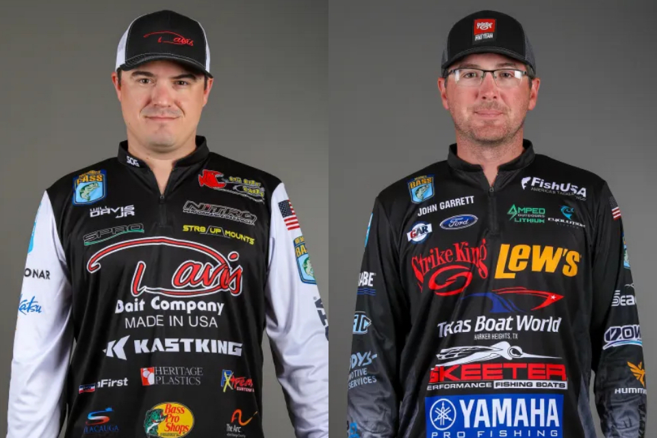 Garrett, Davis tied at the top of AOY standings - Bassmaster