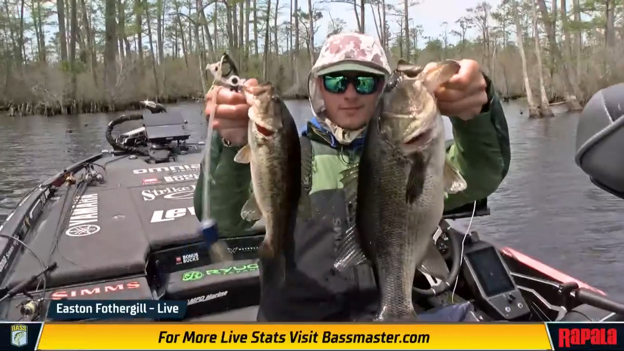 Fothergill catches kicker, makes massive cull - Bassmaster