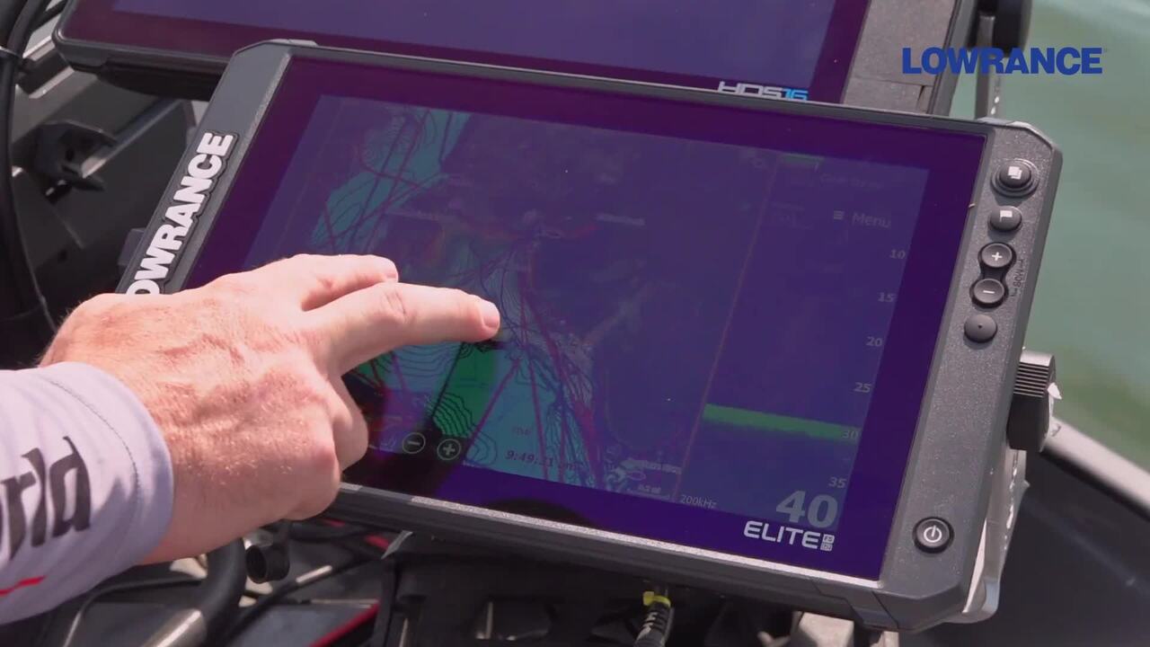 Stetson Blaylock with new options for the Lowrance Elite FS - Bassmaster