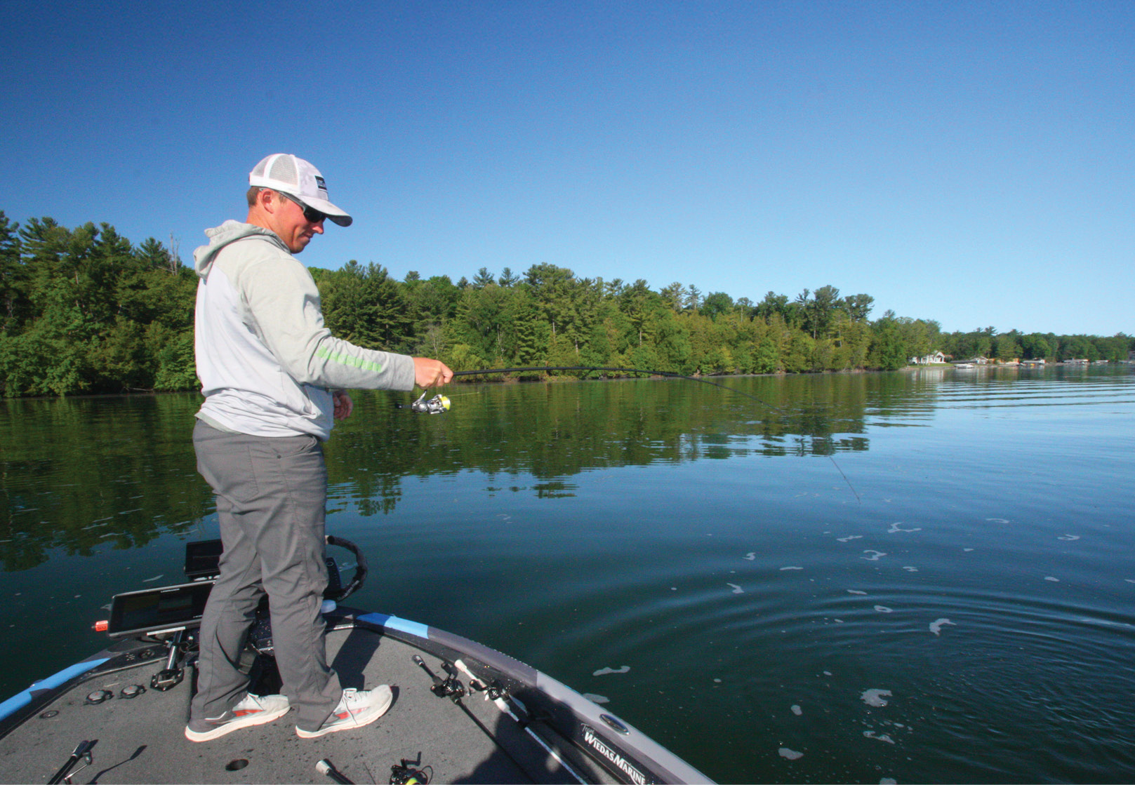 Day on the lake: Alex Redwine - Bassmaster