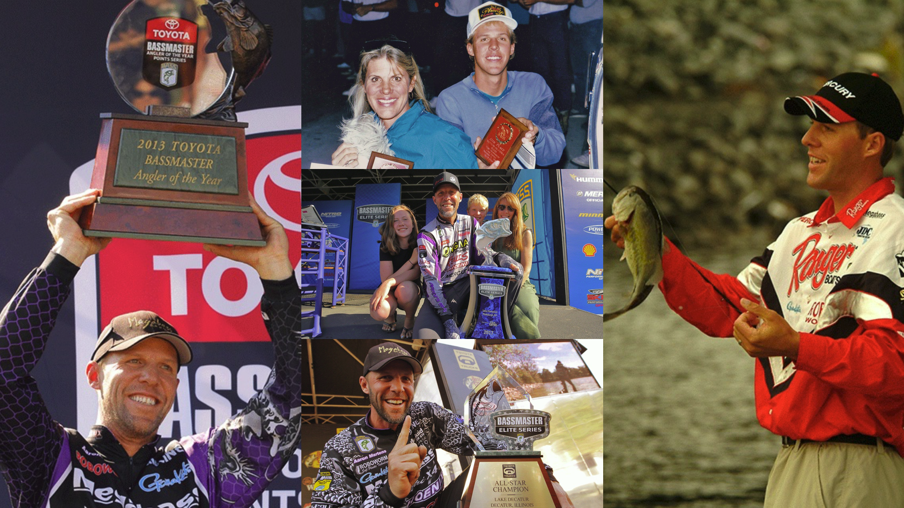 The Cast: Aaron Martens through the years - Bassmaster
